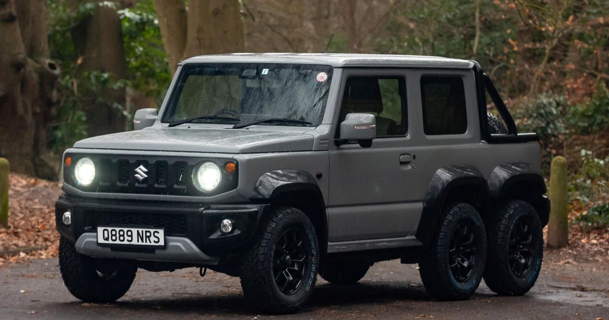 Suzuki Jimny 6x4 for sale with more wheels, no extra power | CarExpert