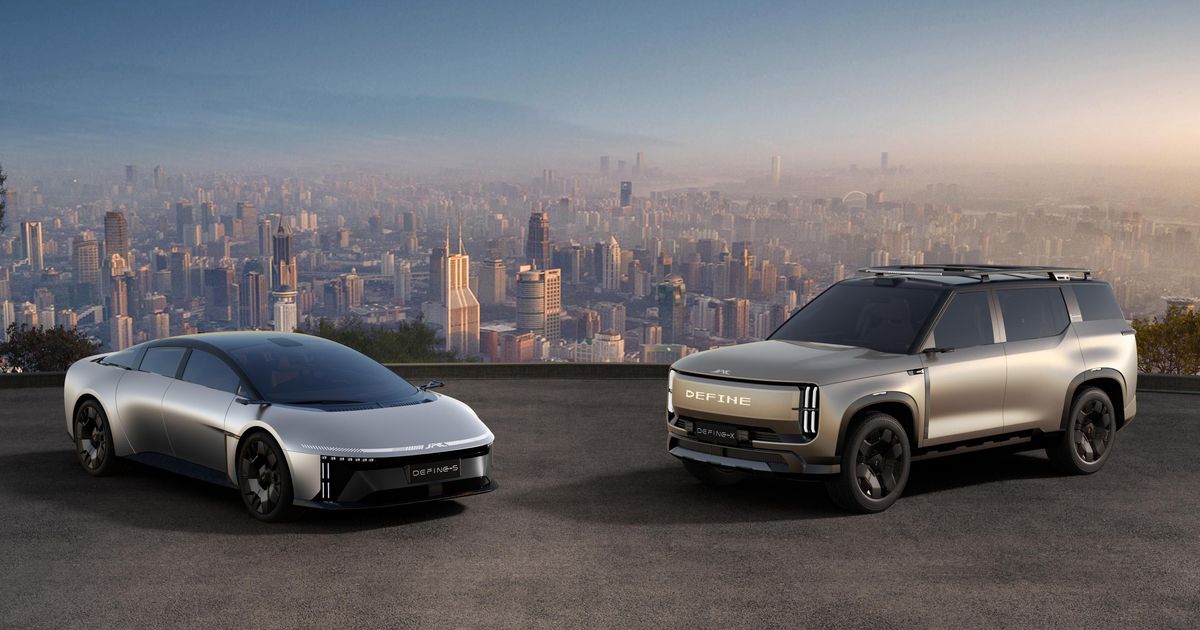JAC defies its ute roots with sleek electric sedan and SUV concepts ...