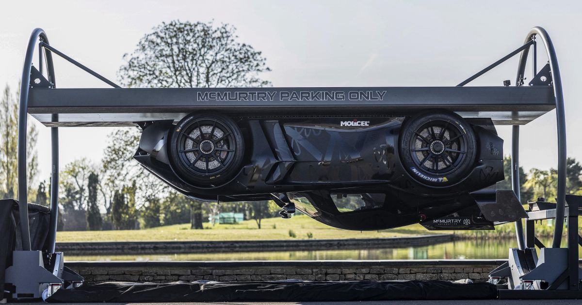 The world’s first car to drive upside down is an EV | CarExpert