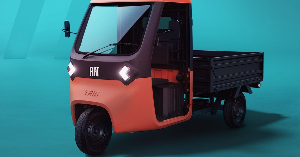 Fiat Tris: Italian brand's electric ute is a tiny three-wheeler | CarExpert