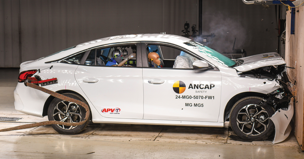 MG 5 gets safety test do-over after upgrade, scores much better rating ...