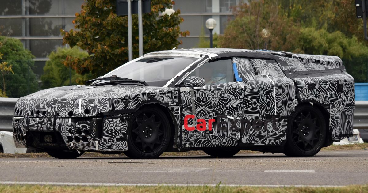 First Ferrari EV finally appears in its own skin | CarExpert