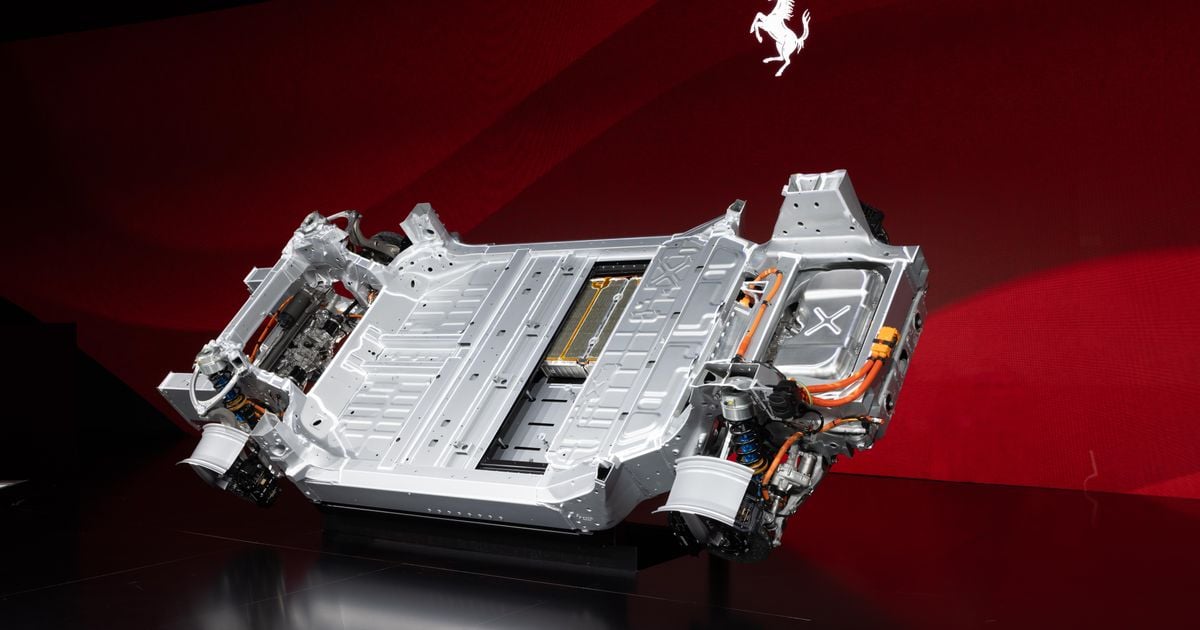 Ferrari designed the Luce's battery to last forever, with swappable ...