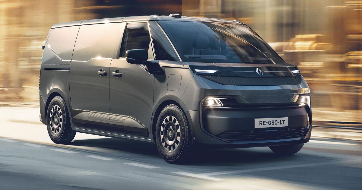 Renault Trafic E-Tech: Electric van with up to 450km range detailed ...