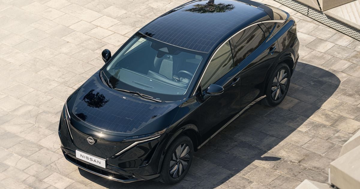 Nissan Ariya concept uses solar power to gain extra kilometres | CarExpert