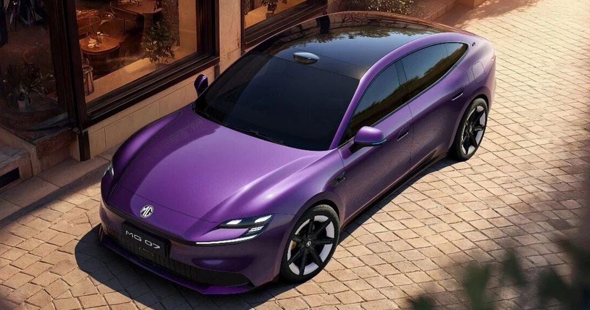 MG 07 teased as Tesla Model 3 rival with LiDAR tech | CarExpert