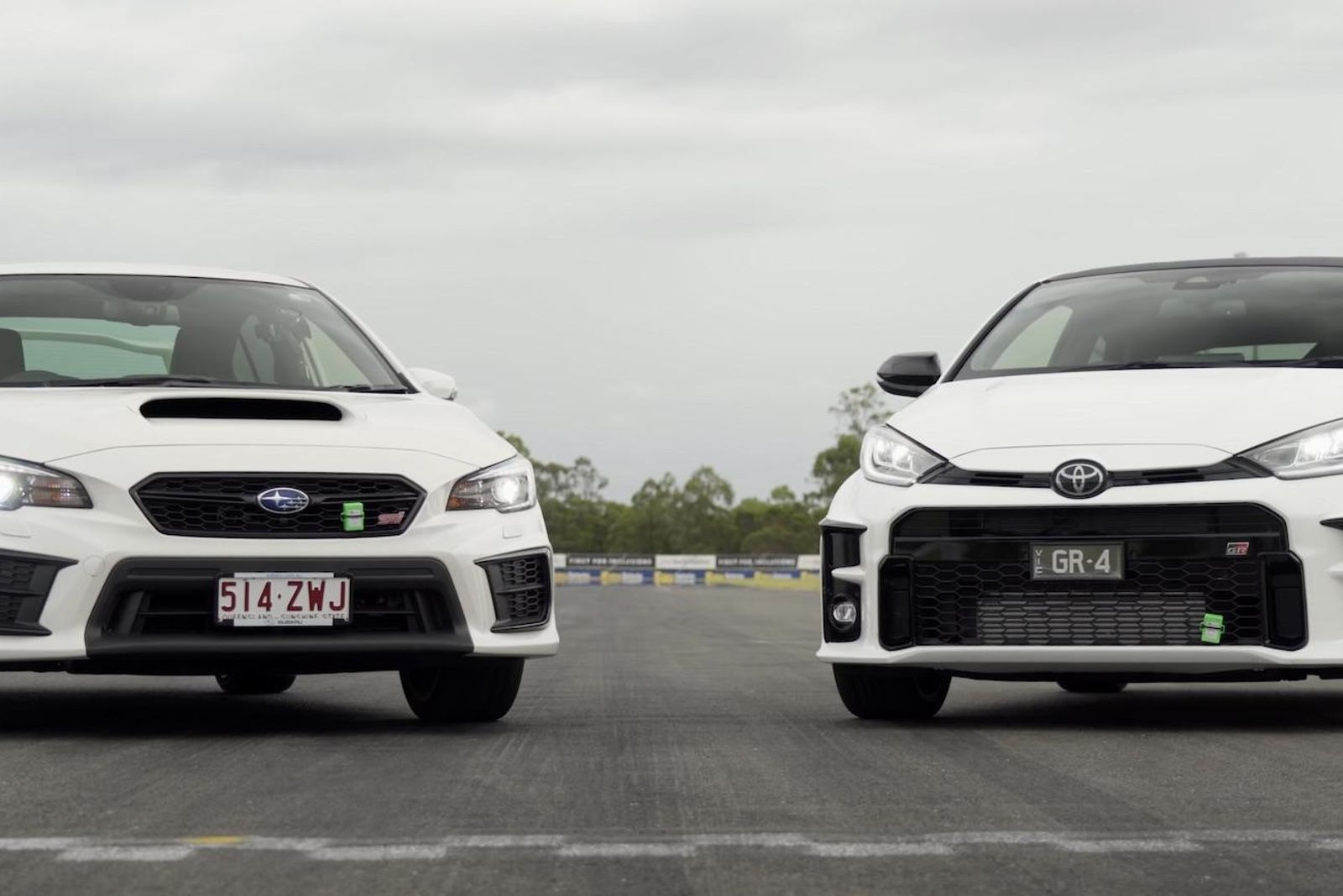 2021 Subaru WRX STI v Toyota GR Yaris track comparison | CarExpert