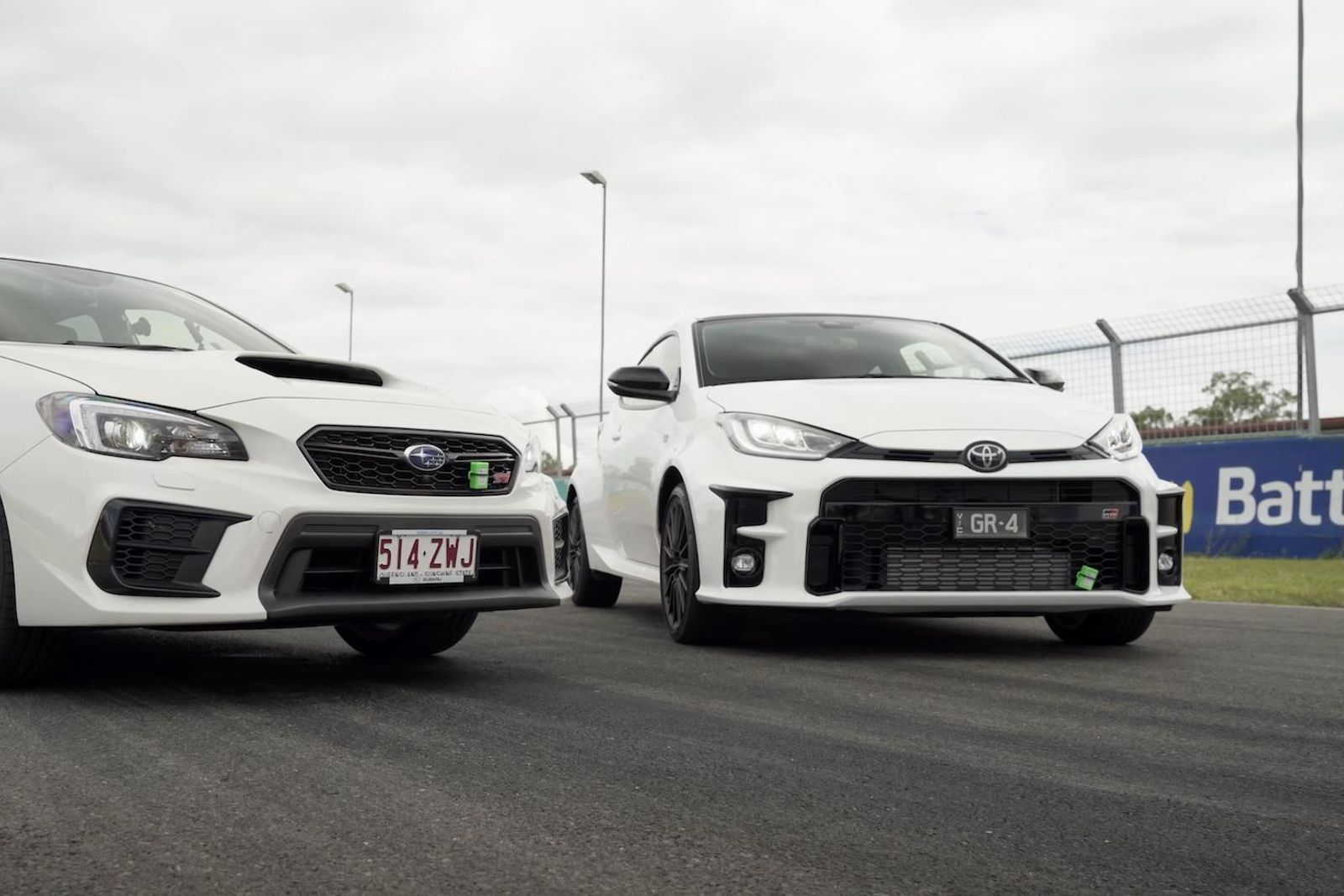 2021 Subaru WRX STI v Toyota GR Yaris track comparison | CarExpert