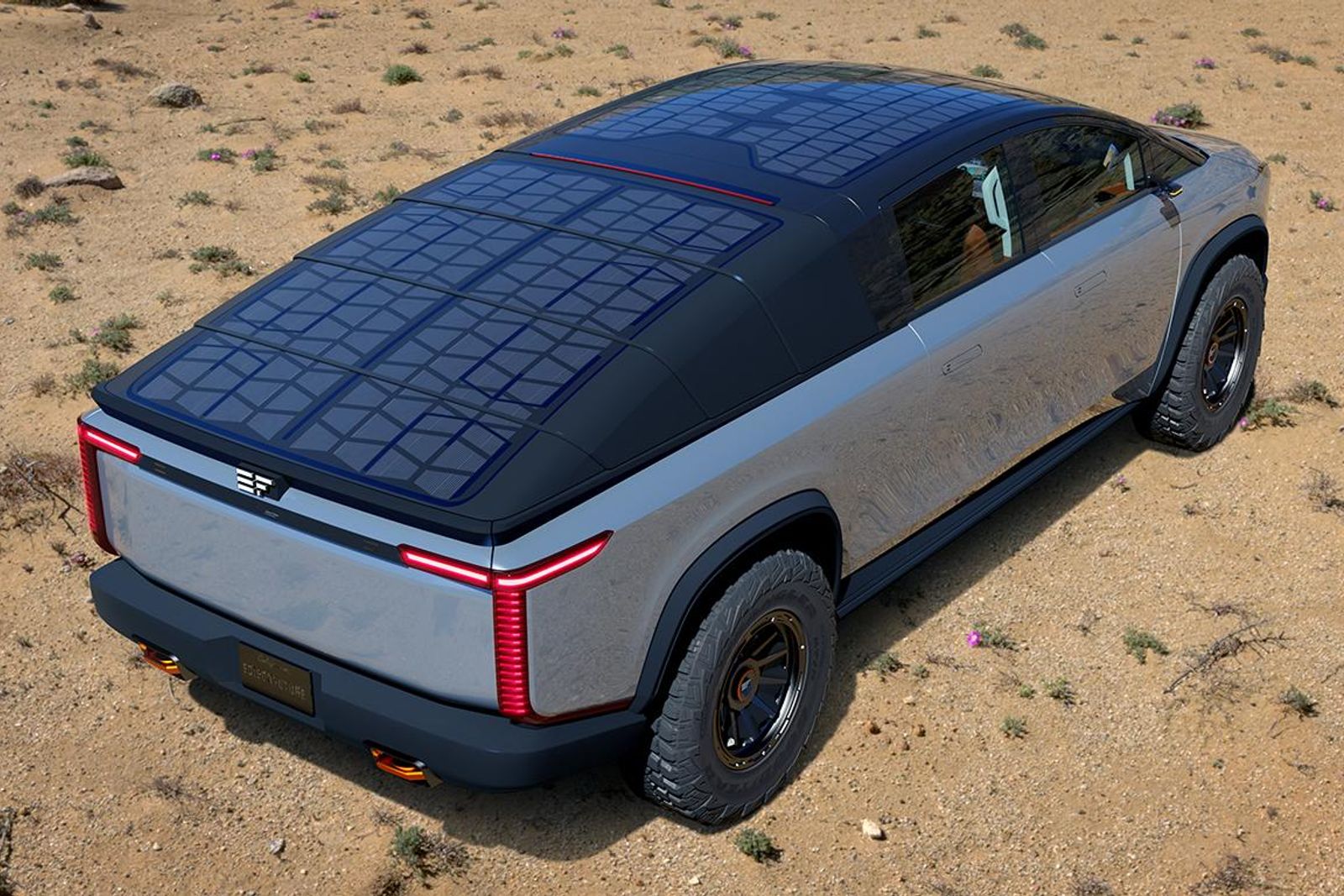 Electric startup EdisonFuture reveals pickup, van concepts in LA ...