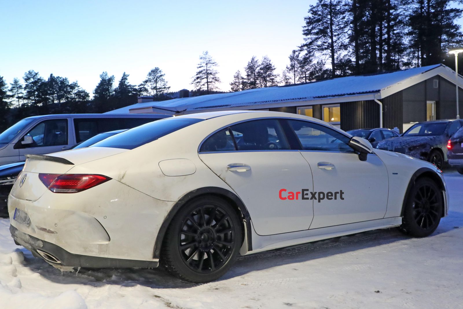 2024 Mercedes-Benz CLS mule spied | CarExpert
