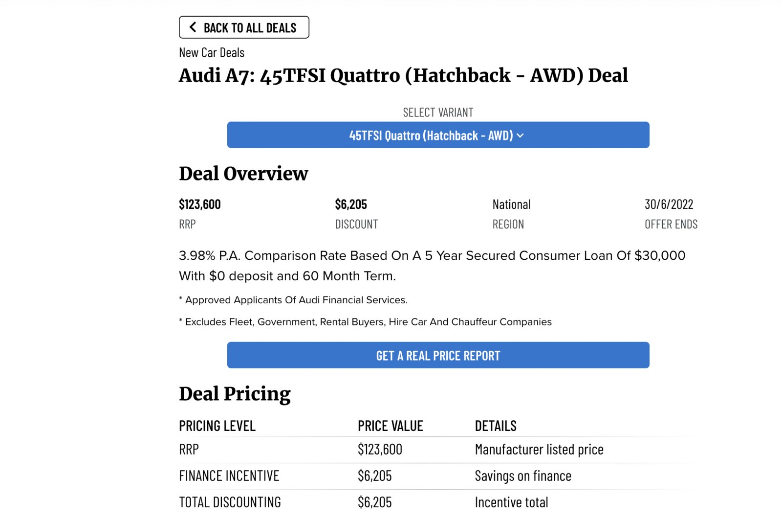 Every new car deal, offer and incentive now in one place | CarExpert