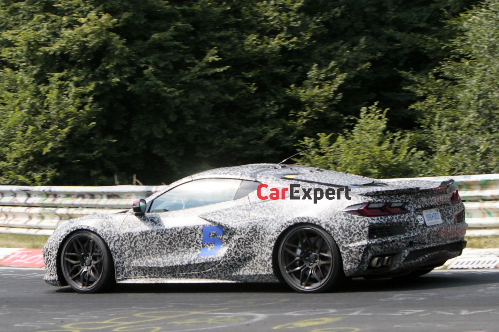 2023 Chevrolet Corvette E-Ray hybrid spied on track | CarExpert