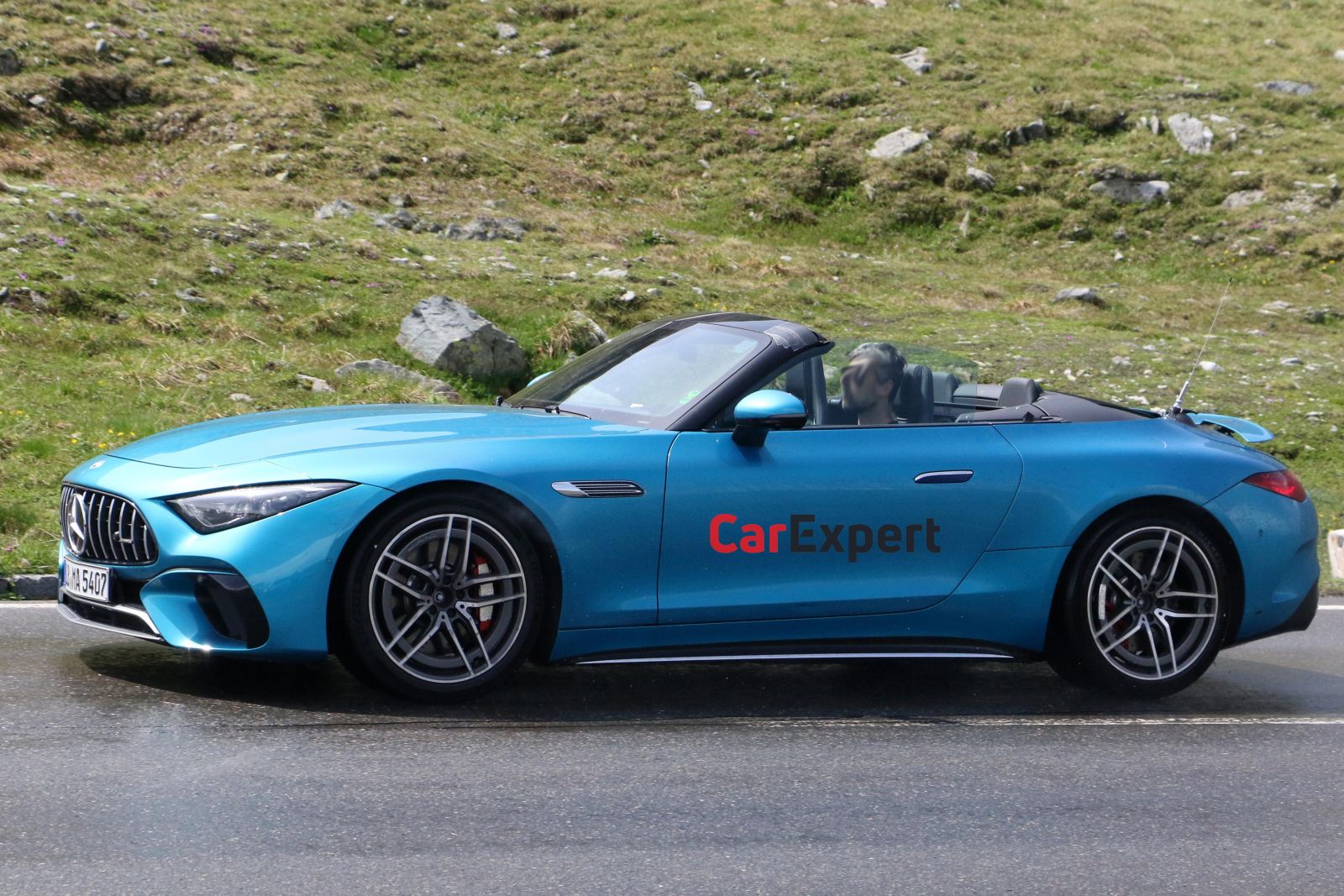 2023 Mercedes-AMG SL 53 plug-in hybrid spied | CarExpert