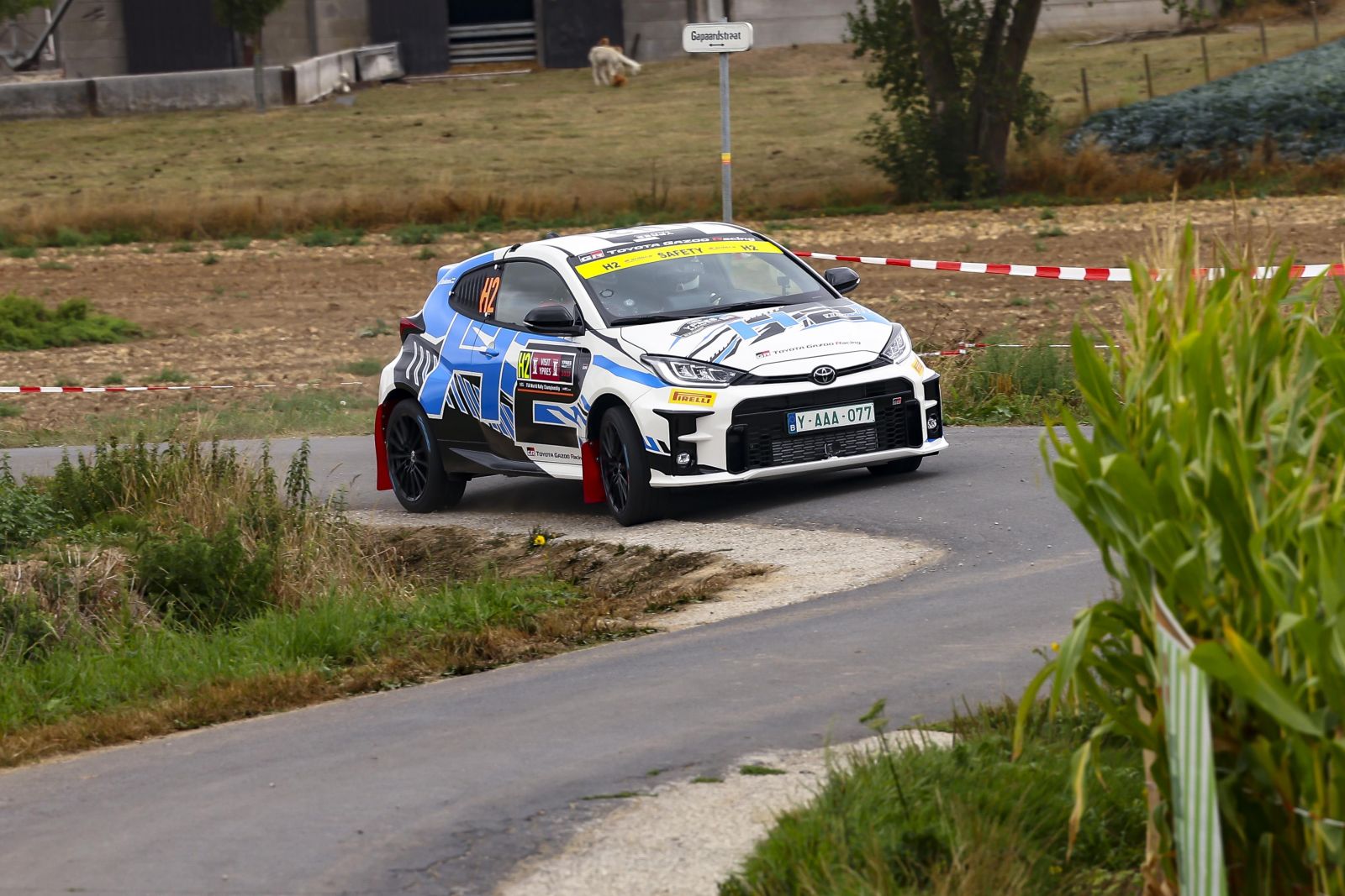 Toyota CEO tests hydrogen-powered GR Yaris at WRC stage | CarExpert