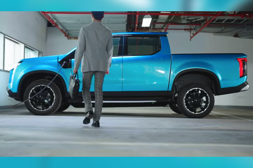 Foxtron Model V: iPhone maker's EV ute teased | CarExpert