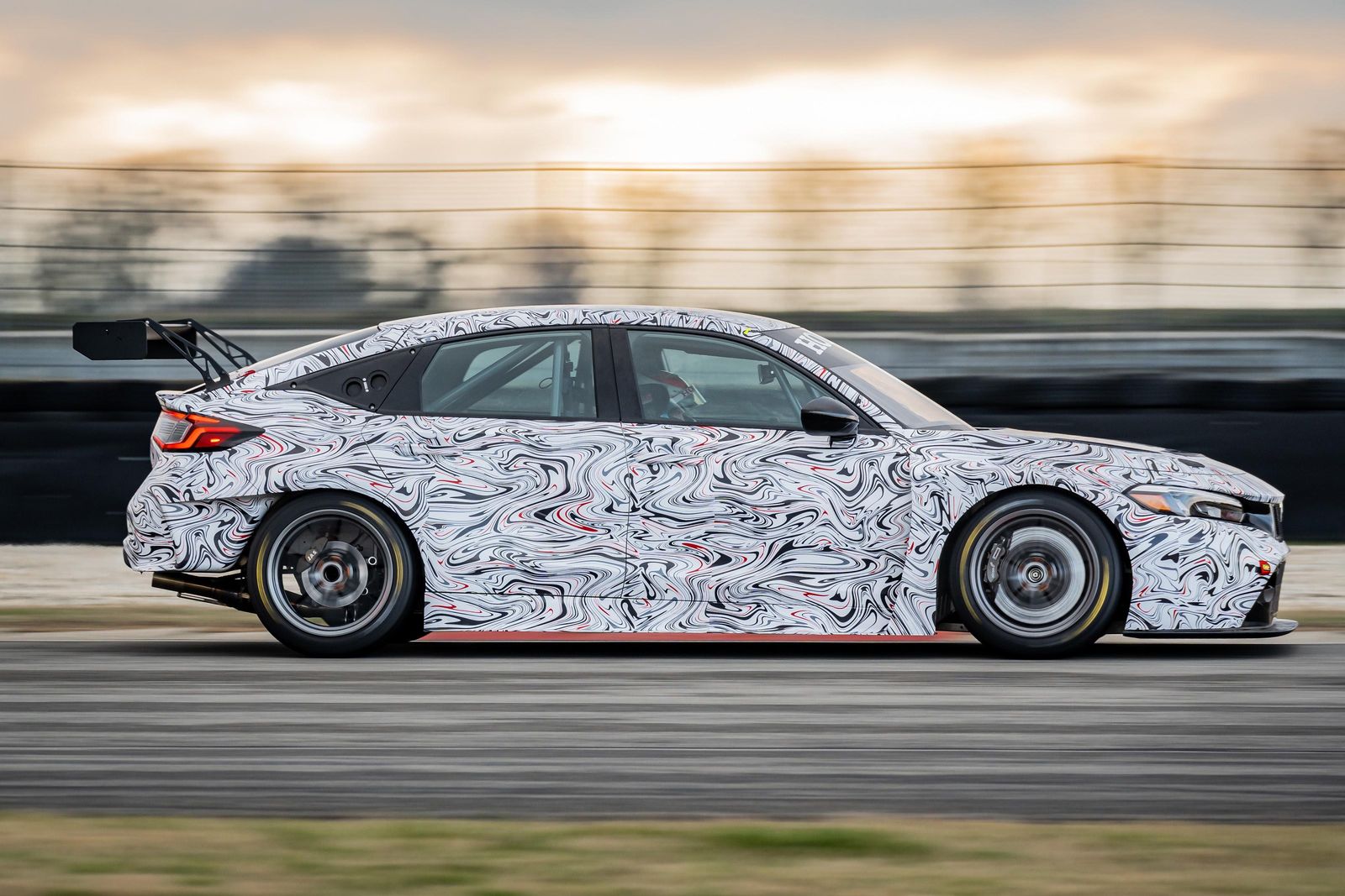 Honda Civic Type R TCR racer previewed ahead of 2023 debut | CarExpert