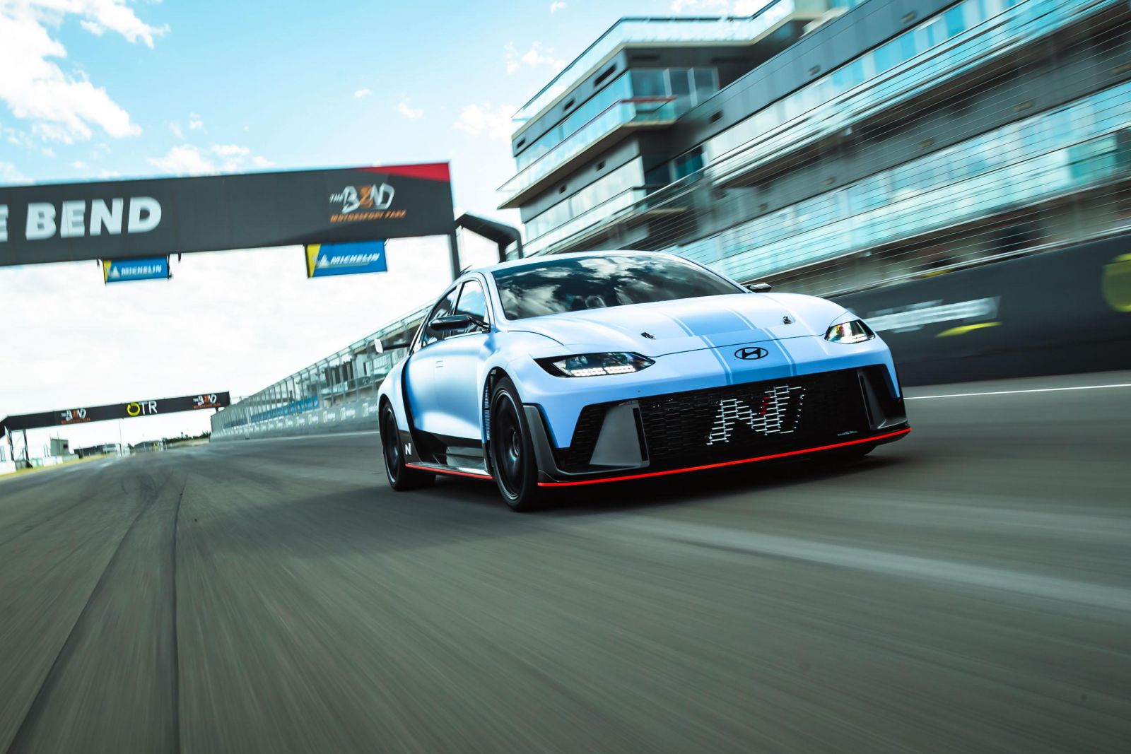 Hyundai's only RN22e electric concept dramatically crashes at Goodwood ...