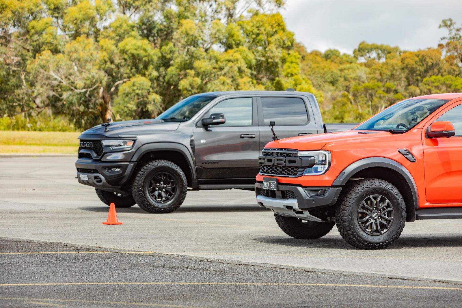 Drag race reveals fastest ute! Ranger vs HiLux vs RAM vs Silverado vs ...
