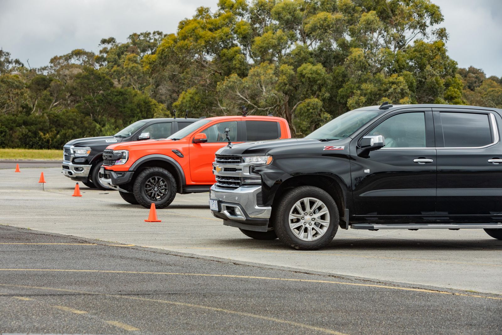 Drag race reveals fastest ute! Ranger vs HiLux vs RAM vs Silverado vs ...