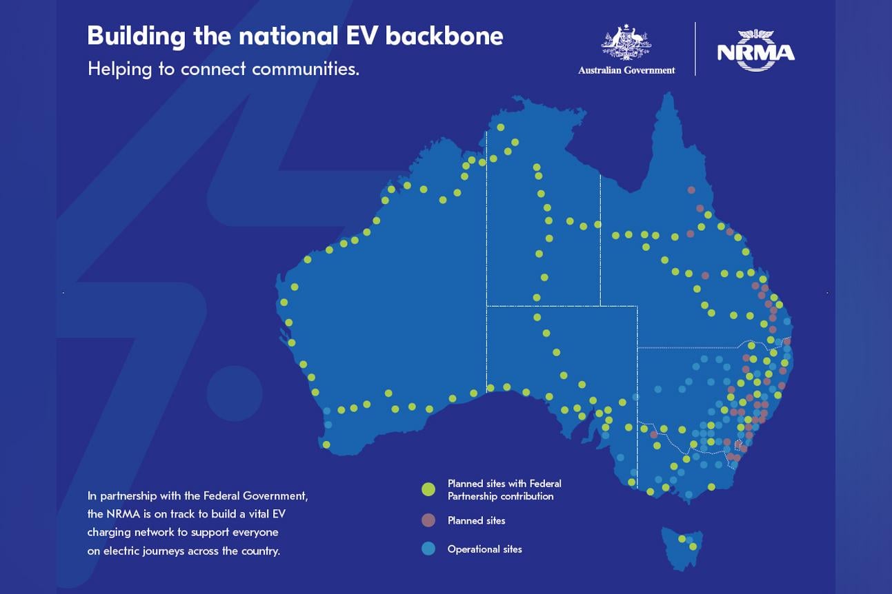 NRMA to start charging for electric car chargers | CarExpert