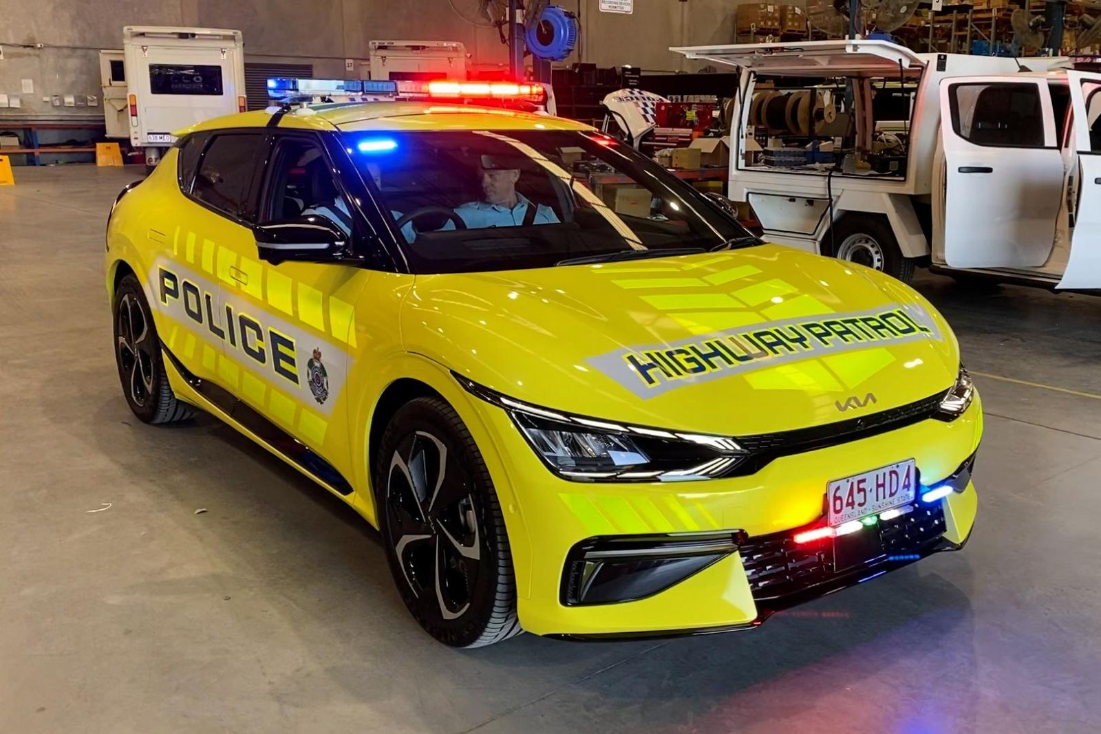 Queensland Police's first electric car will smoke your Commodore ...