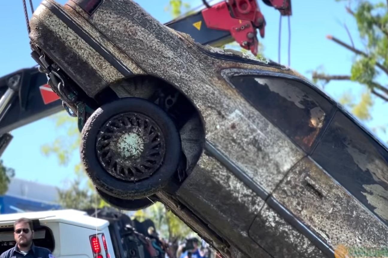 Divers find massive trove of sunken vehicles in murder investigation ...