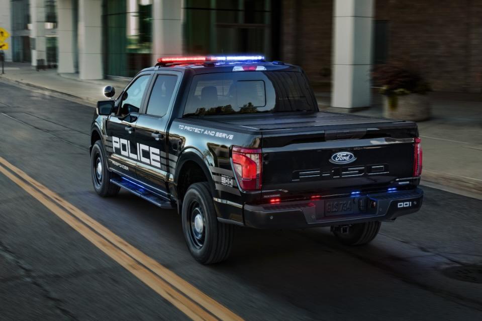 Light 'em up: 2024 Ford F-150 gets the police treatment | CarExpert