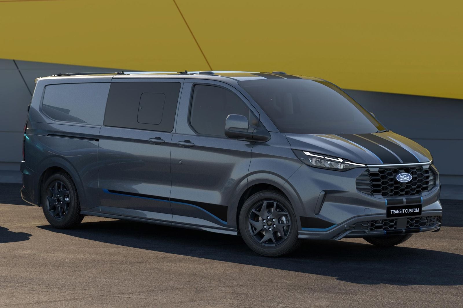 2024 Ford Transit Custom Sport is a Toyota HiAce rival with style ...