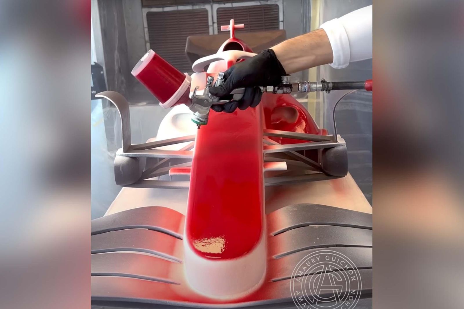 Masterchef's Amaury Guichon recreates F1 car out of chocolate | CarExpert