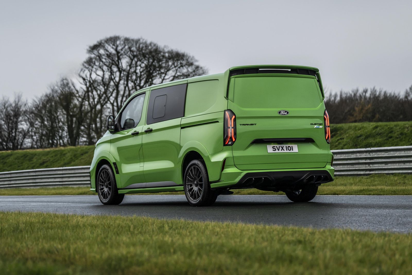 Ford Transit Custom van gets race-inspired makeover | CarExpert