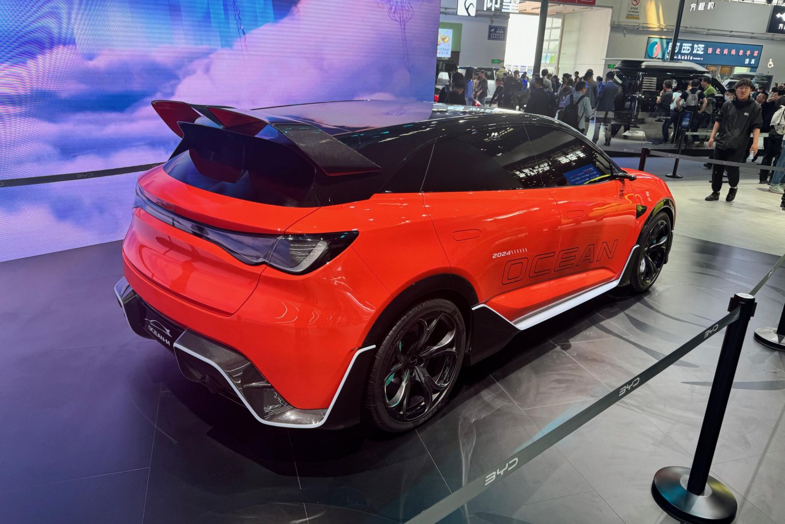 BYD Ocean-M EV hot hatch revealed in Beijing | CarExpert