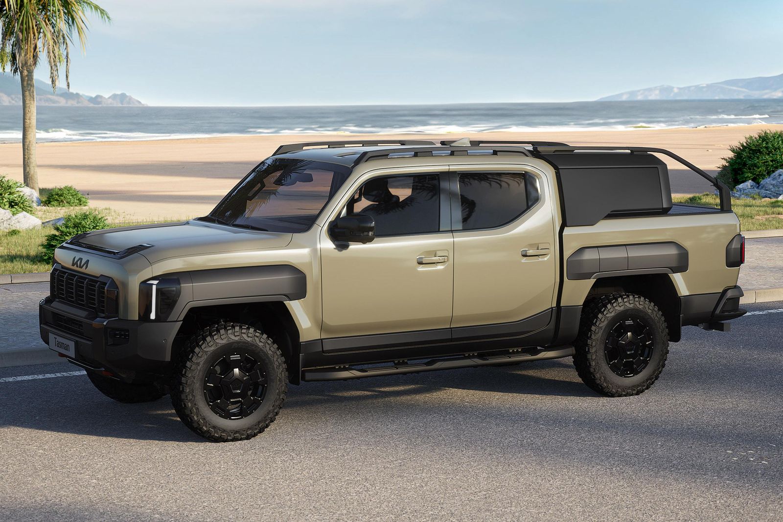 Is the Kia Tasman more attractive as a police car? | CarExpert