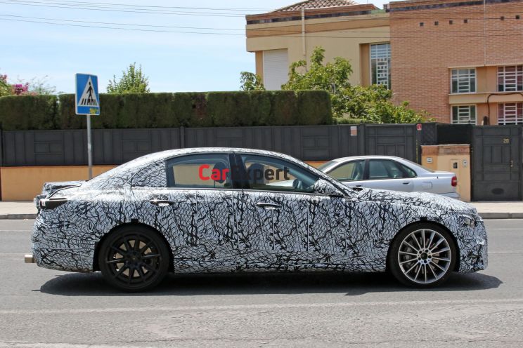 2021 Mercedes-AMG C53: Four-cylinder sports sedan spied | CarExpert