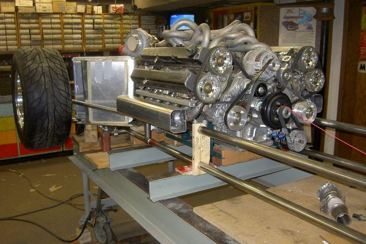 Toyota 4JZ? Mad man builds a twin-turbo V12 from two Toyota Supra ...