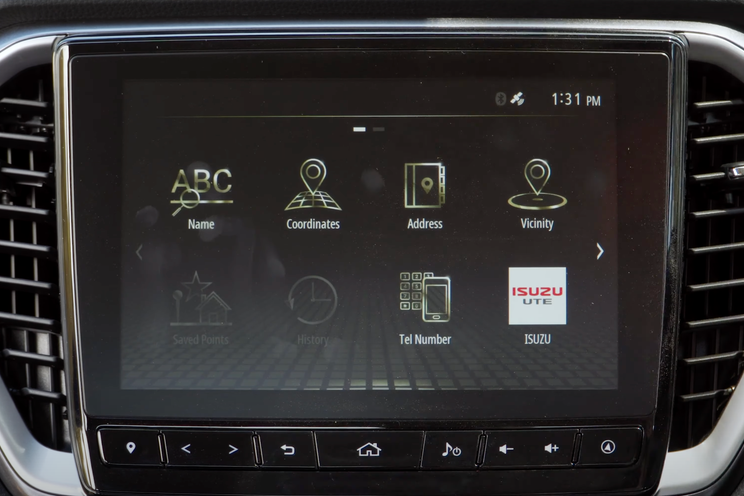 2021 Isuzu D-Max infotainment review | CarExpert
