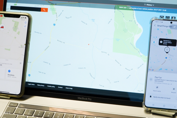 Car tracking: Apple AirTag v Samsung SmartTag+ v GPS comparison review ...