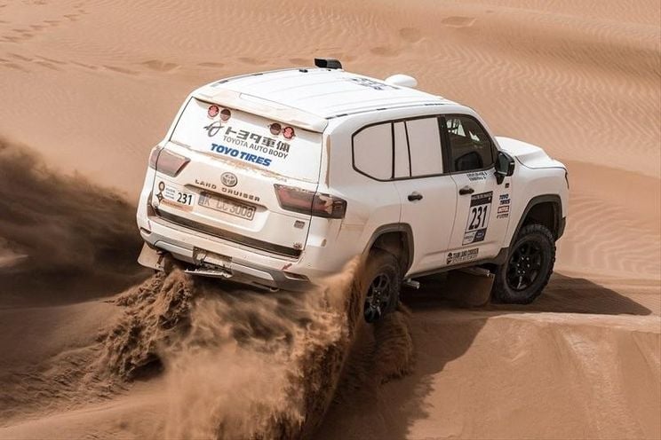 Toyota LandCruiser 300 GR Sport preps for Dakar Rally | CarExpert