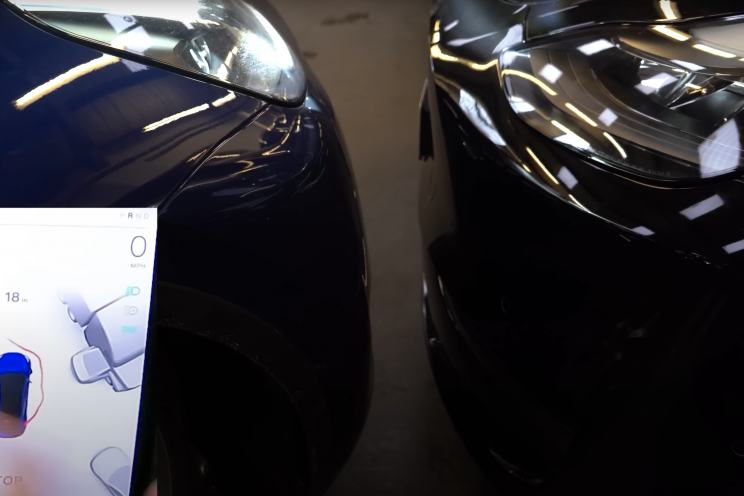 Tesla removes parking sensors to save money, the results are ...