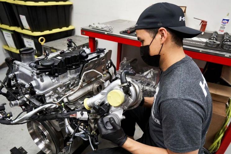 Forget an LS swap, a VW VR6 Turbo crate motor is a neat way to cram ...