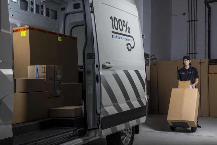 BMW using Chinese electric van for metro parts transport | CarExpert