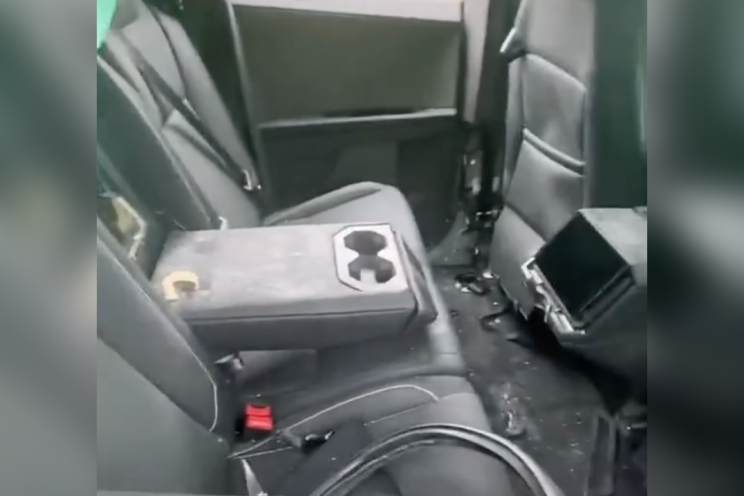 How the wedgy Tesla Cybertruck looks after a rollover | CarExpert