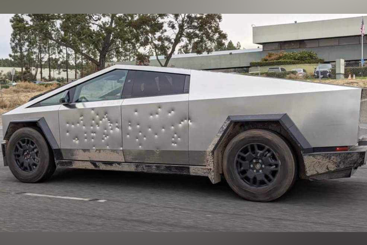 Tesla Cybertruck electric ute bares all in latest photos | CarExpert