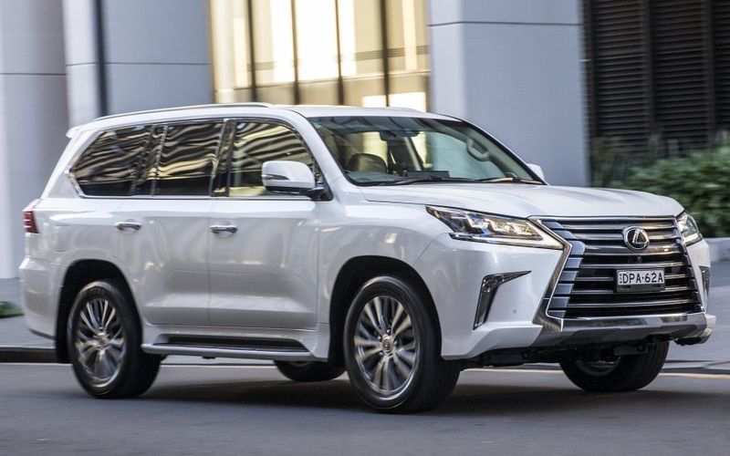 2021 Lexus LX BASE MODEL four-door wagon Specifications | CarExpert