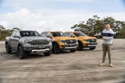 2023 Ford Ranger Raptor v Wildtrak V6 v Wildtrak Bi-Turbo: Dragparison ...