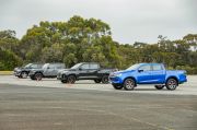 Drag race reveals fastest ute! Ranger vs HiLux vs RAM vs Silverado vs ...