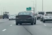 Damaged Dodge caught crabbing through traffic | CarExpert