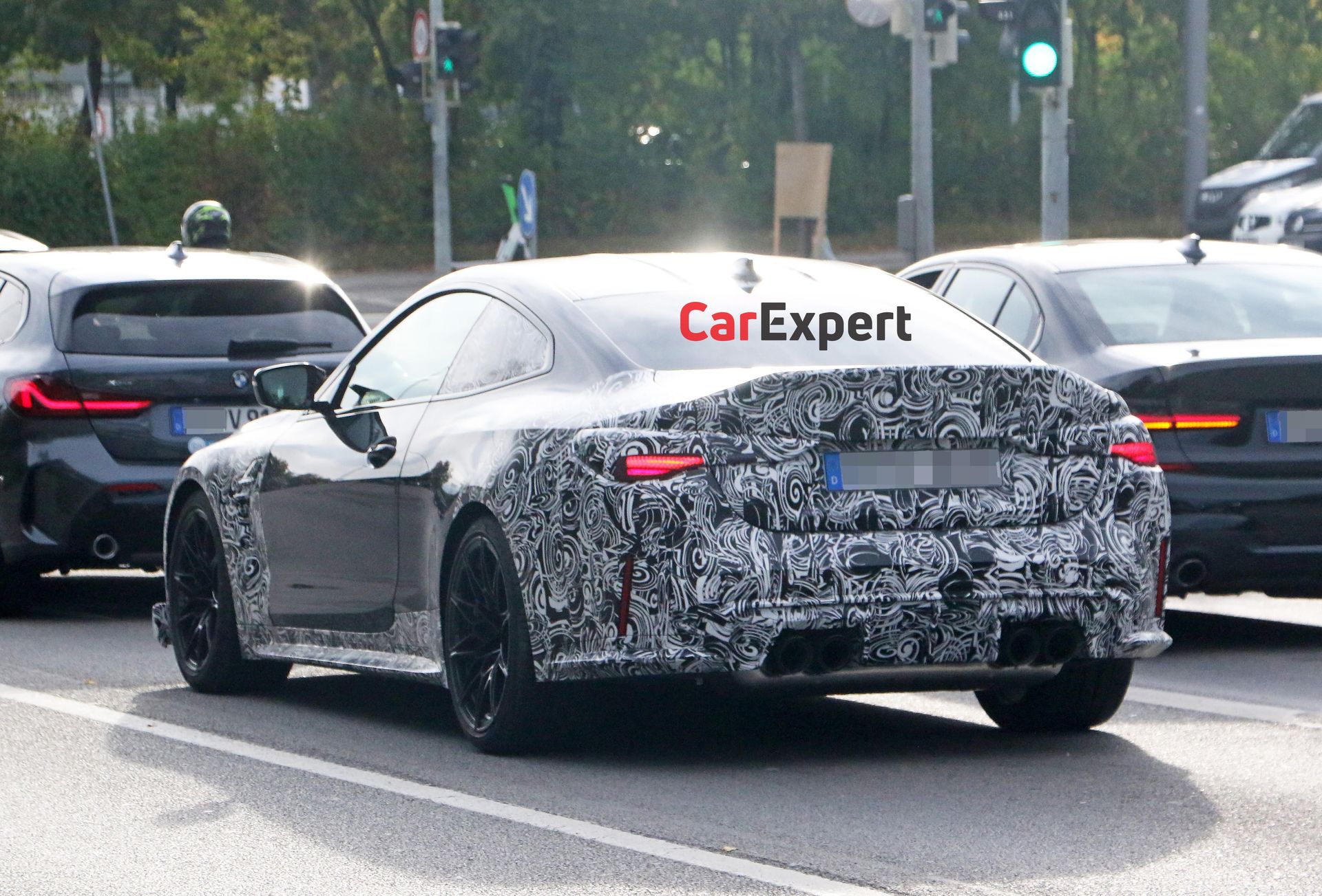 2022 BMW M4 CSL teased with ducktail spoiler | CarExpert