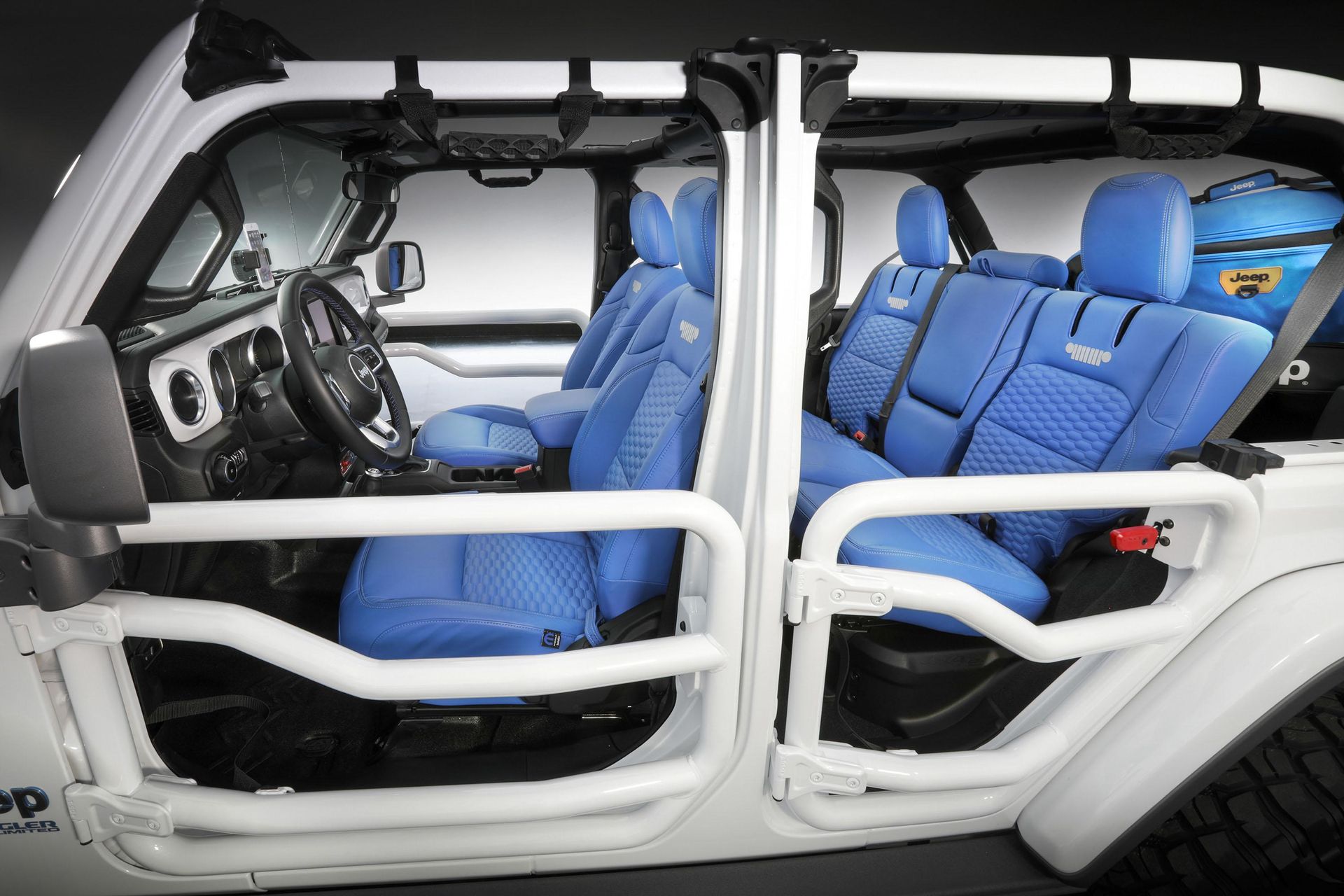 SEMA 2021: Jeep Wrangler Overlook 7-seater, retro Kaiser concept, and ...