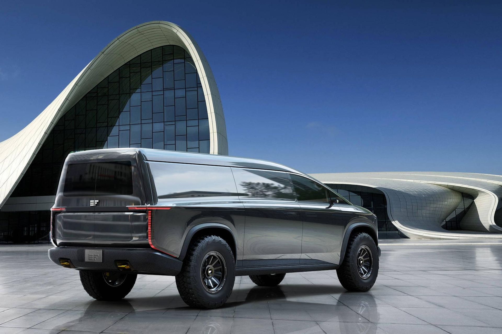 Electric startup EdisonFuture reveals pickup, van concepts in LA ...