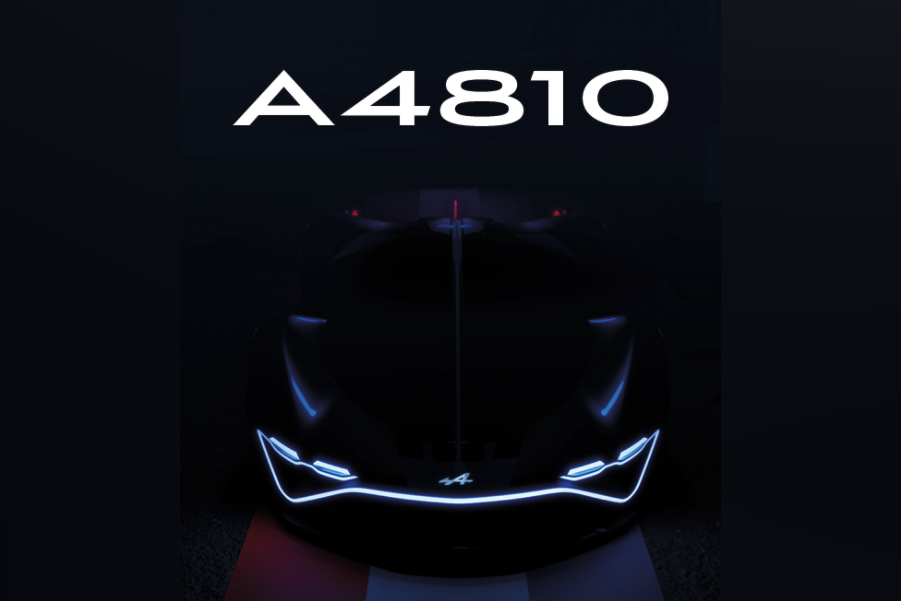 Alpine A4810 hydrogen concept teased, designed by IED | CarExpert